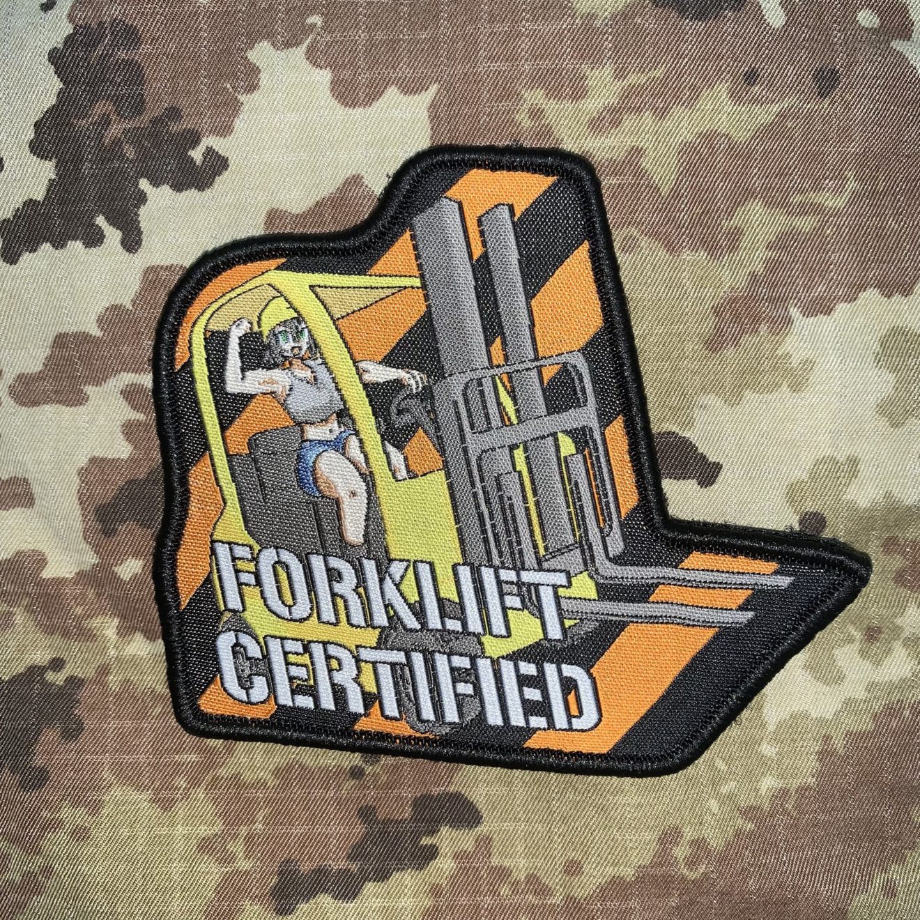 Forklift Certified Patch - Absolute Territory Supply