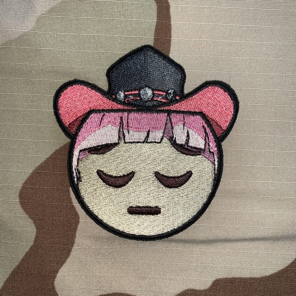 Sad Mori Emoji Patch - Absolute Territory Supply